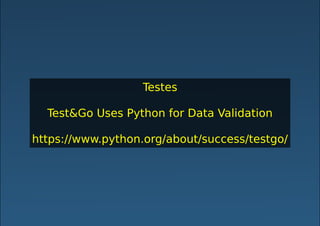Para que serve o Python | PPT | Download Gratuito