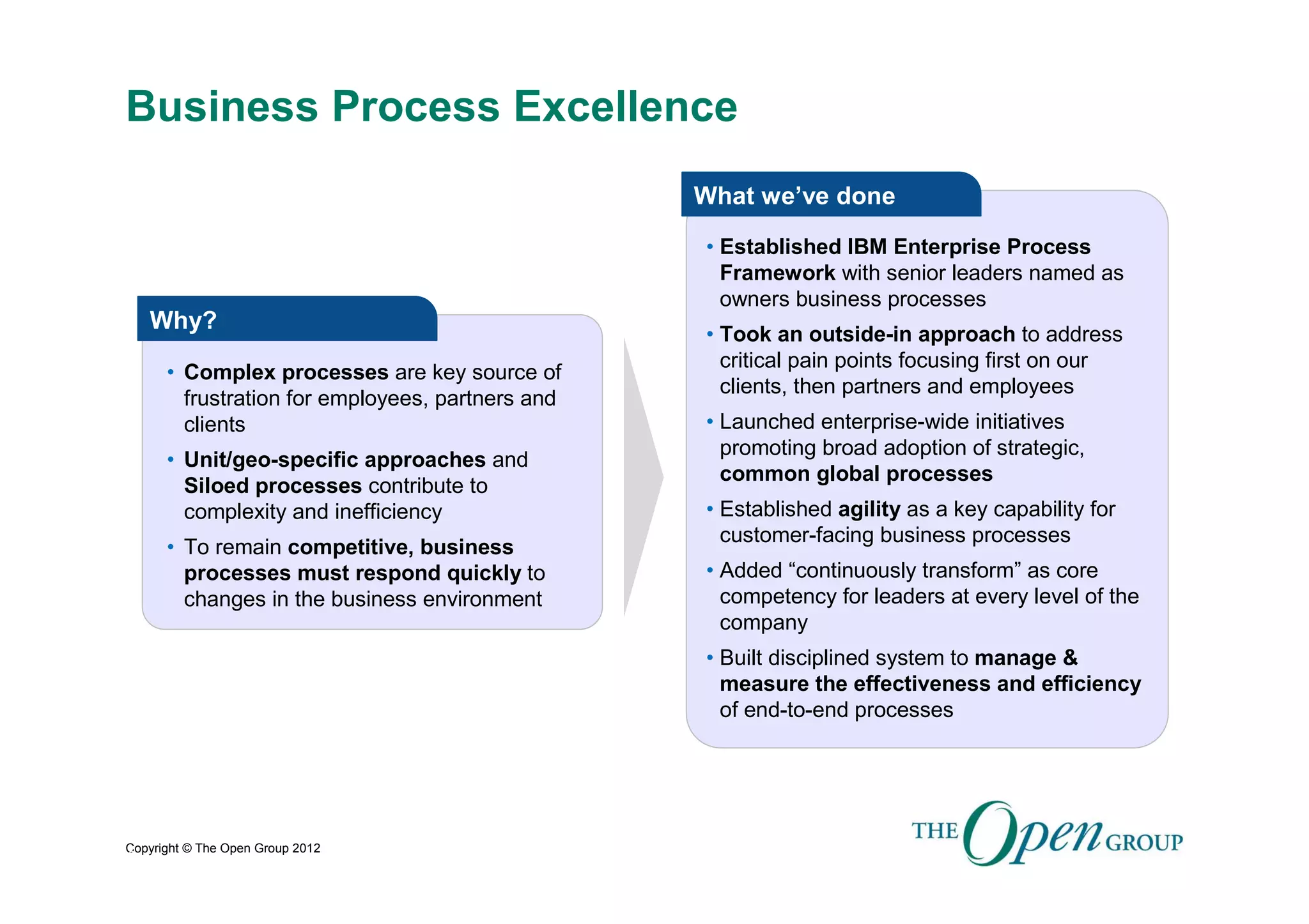 Enterprise Architecture Governance for an Enterprise Transformation ...