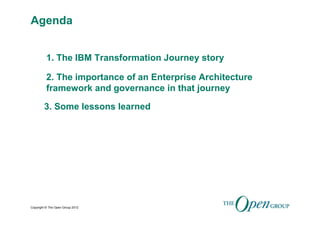Enterprise Architecture Governance for an Enterprise Transformation ...