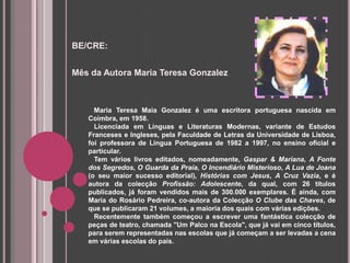 Apresentacao Maria Teresa Gonzalez | PPTX