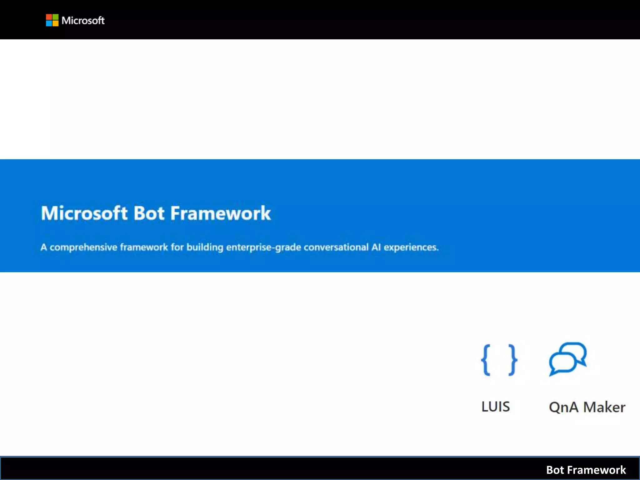 Microsoft Bot Framework | PPT