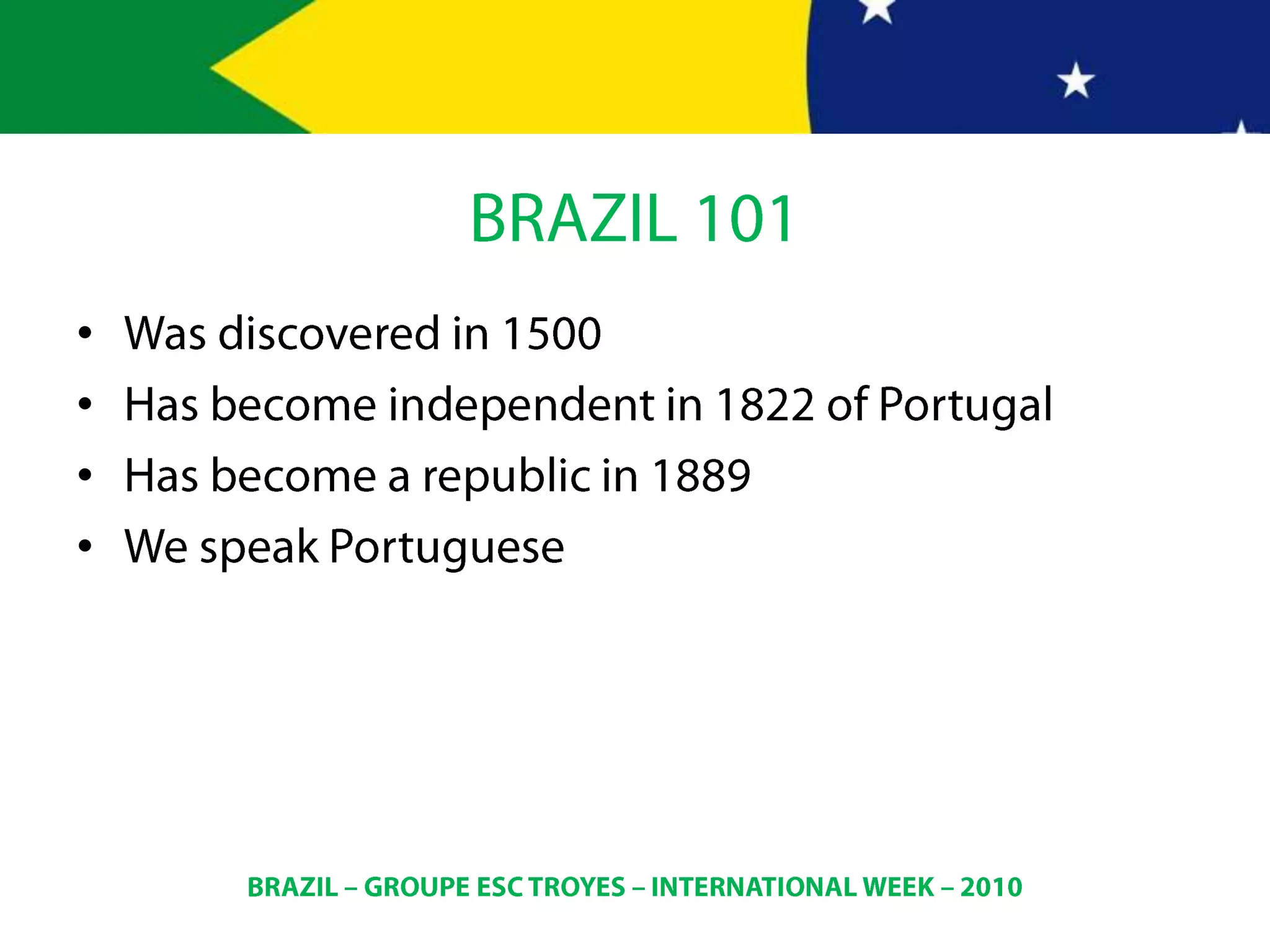 Brazil Country Presentation | PPTX