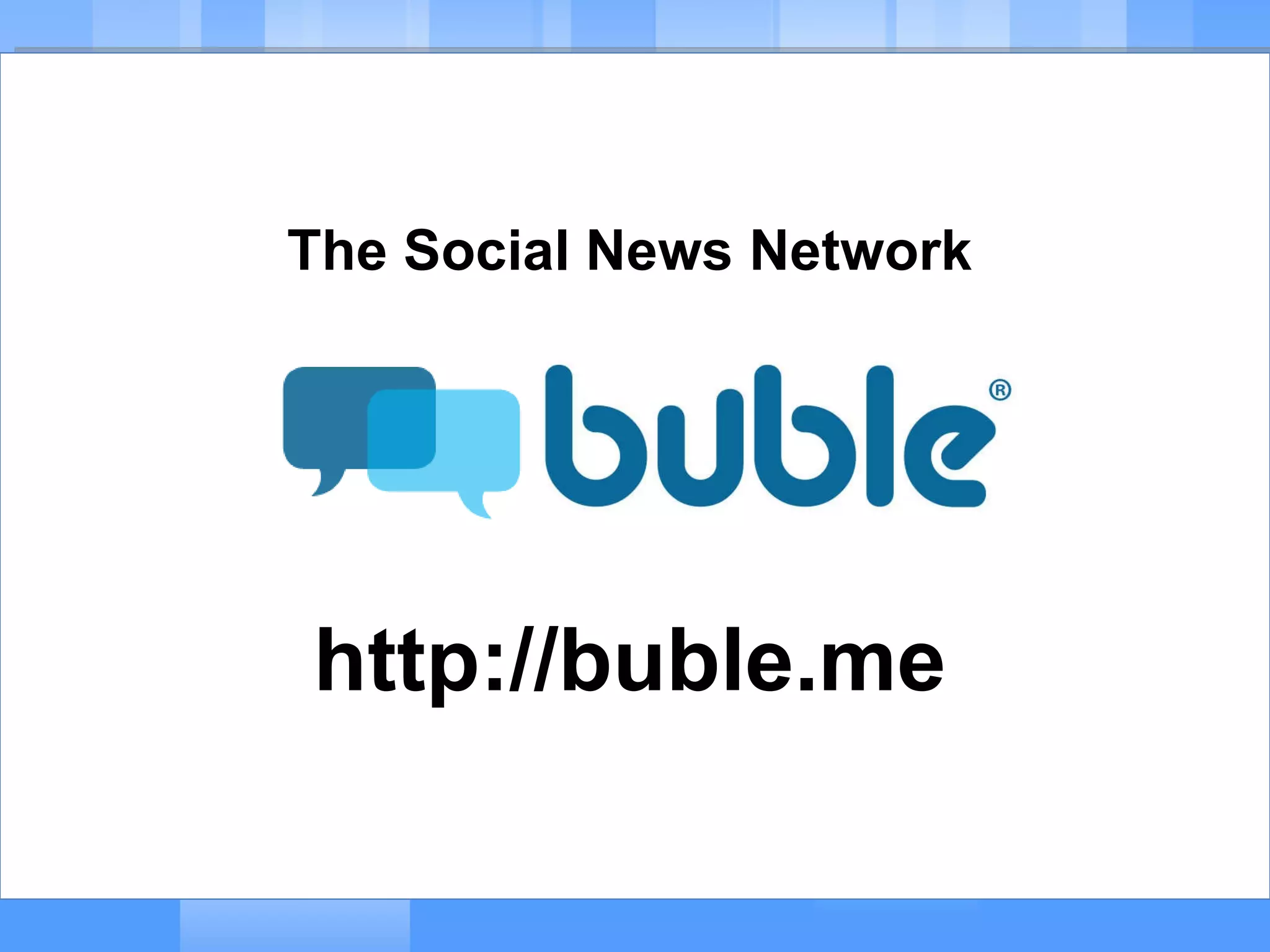 Buble presentation | PPS