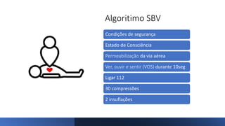 apresentação de SBV - suporte básico de vida adultoCCP.pptx