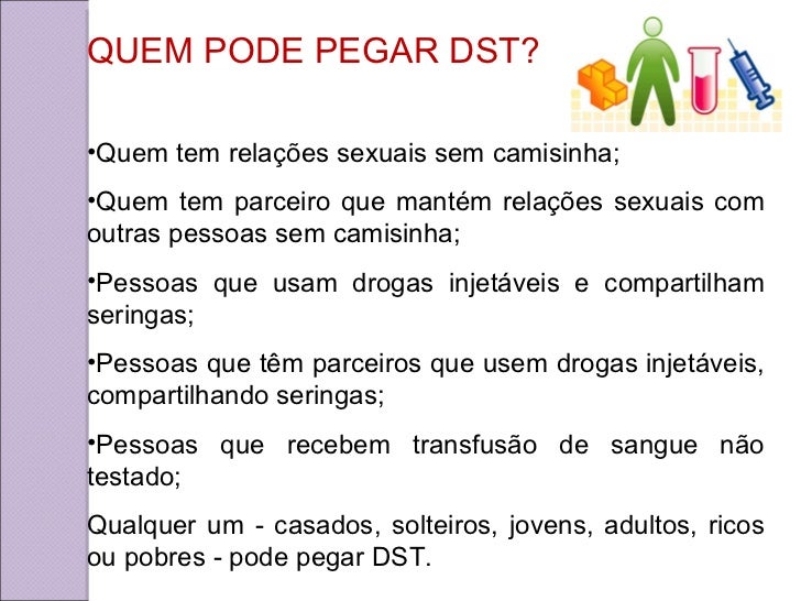 DoenÇas Sexualmente TransmissÍveis Dsts