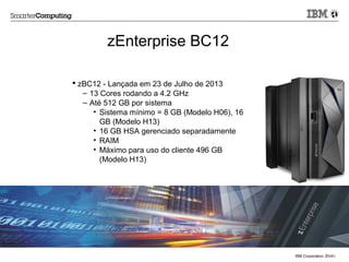 zEC12 e zBC12 Hardware Overview | PPT | Operating Systems | Computer ...