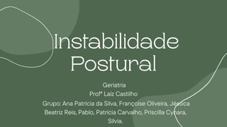 Apresentação instabilidade postural .pptx