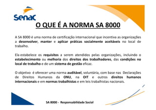 Norma SA 8000 | PPT