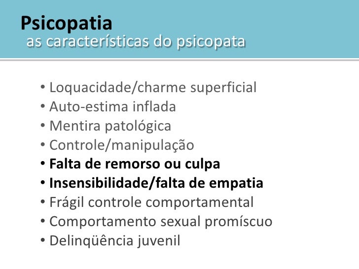 Psicopatia E Mídia Psicopatia E Mídia