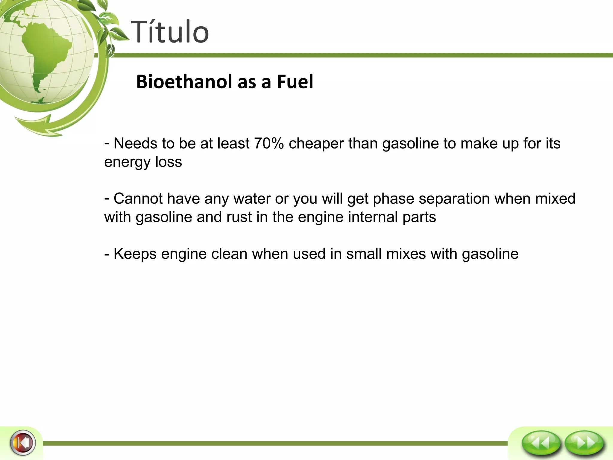 Presentation on the Brazilian ethanol | PPT