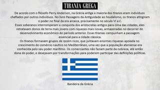 Tirania e seus Tiranos | PPTX