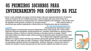 envenenamento e intoxicação aula 5 de enfermagem | PPTX
