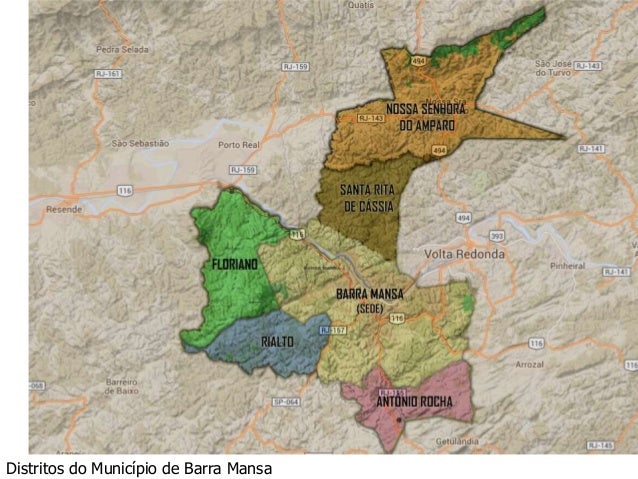 Mapas de Barra Mansa-RJ