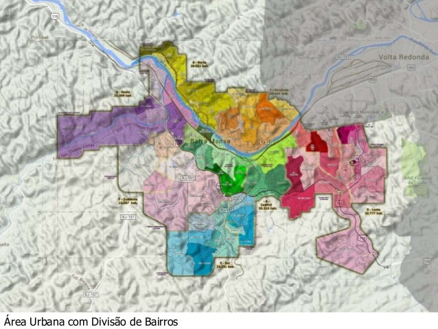 Mapas de Barra Mansa-RJ