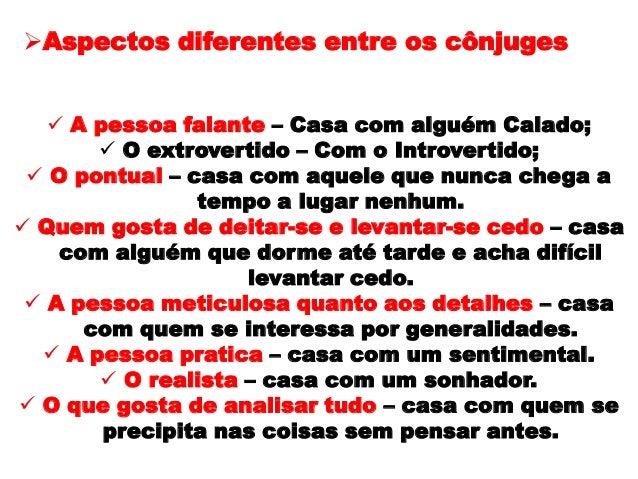 Apresentação características e defeitos