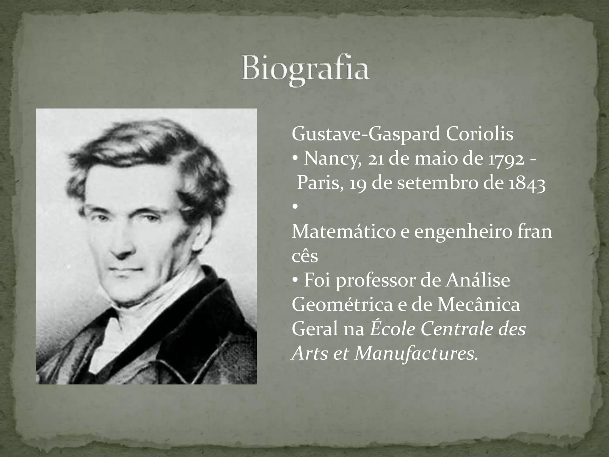 Apresentação efeito coriolis | PPTX