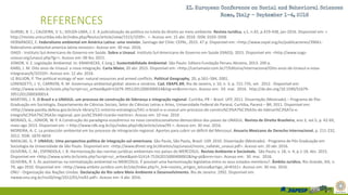 The Union of South American Nations (UNASUR) and the environment | PPTX