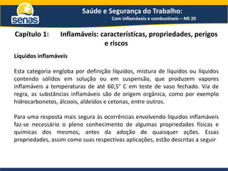 APRESENTAÇÃO - NR 20 - SEGURANÇA E SAÚDE NO TRABALHO COM INFLAMÁVEIS E ...
