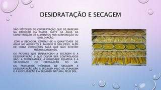 Apresentação secagem | PPTX