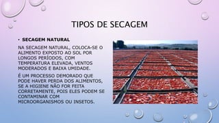 Apresentação secagem | PPTX