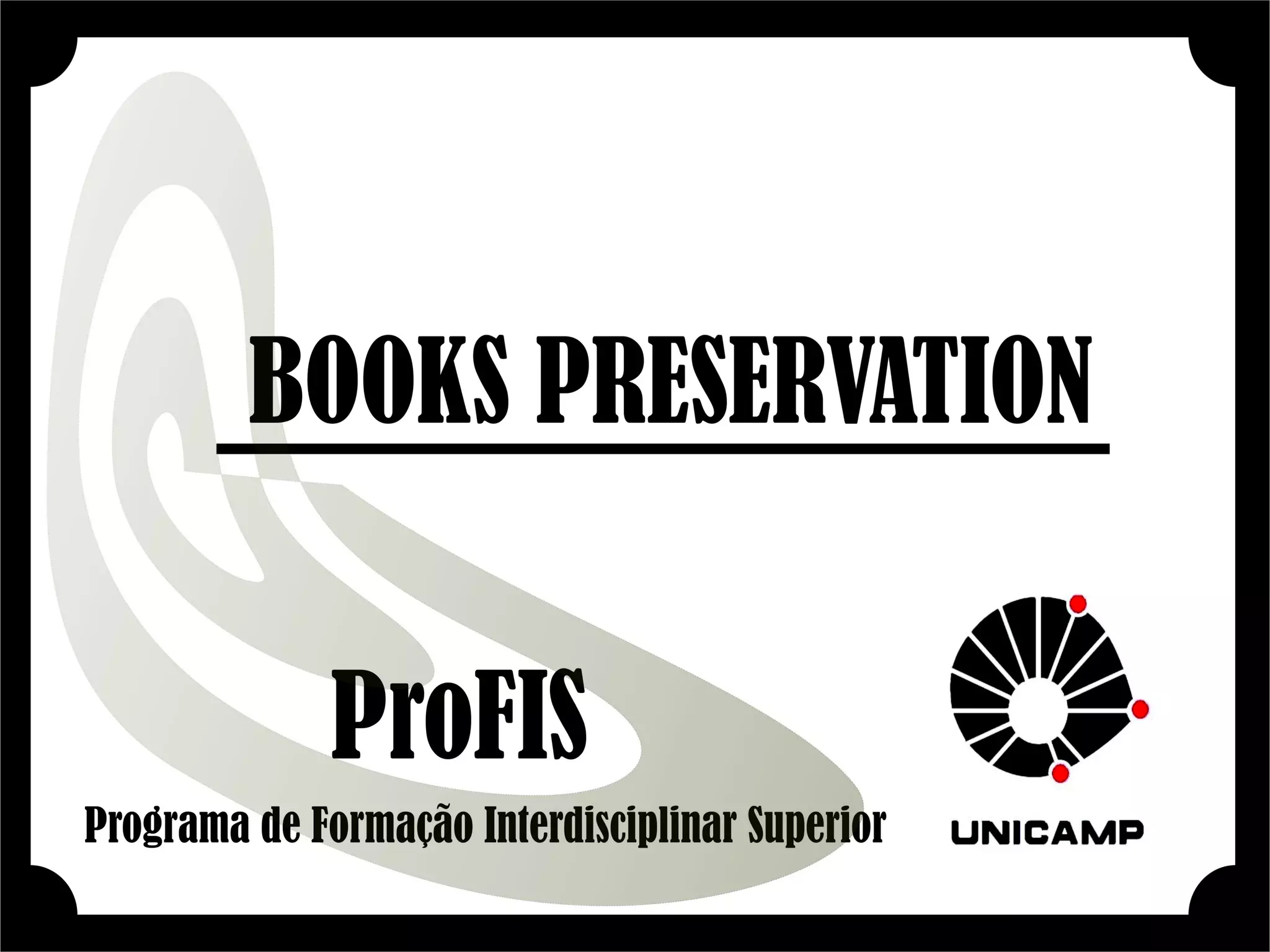 Books Preservation | PPT