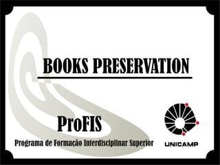 Books Preservation | PPT