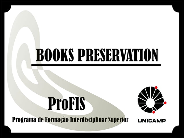 Books Preservation | PPT