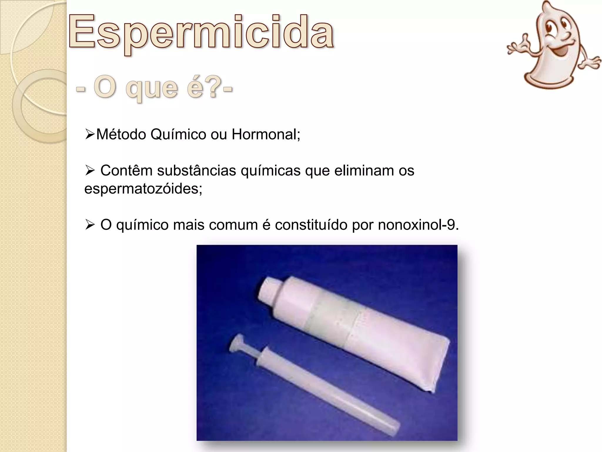 Metodos Contraceptivos - Diafragma e Espermicida | PPT