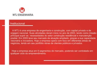 WTJ Engenharia | PPTX