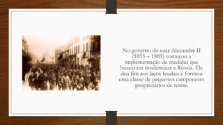 Czarismo - Prof. Altair Aguilar | PPTX
