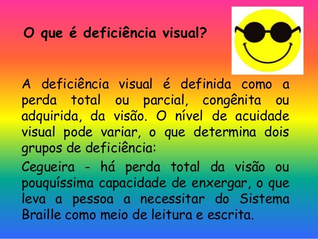Deficiência Visual