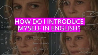 Self Introduction-English-Self Introduct | PPTX