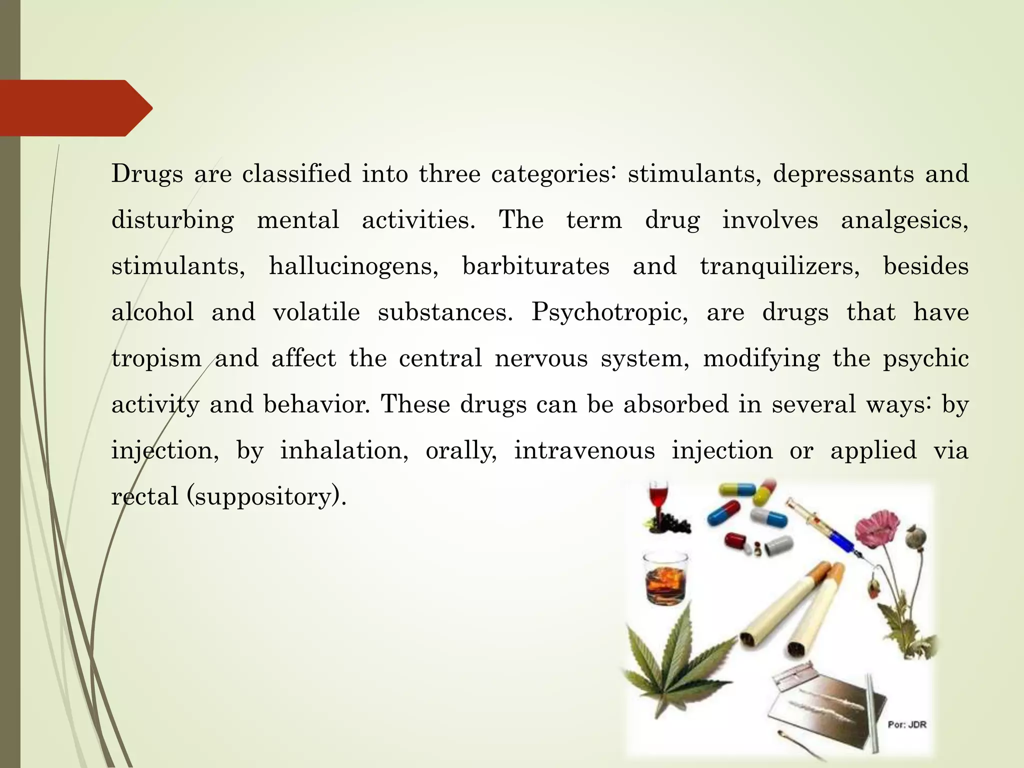 Consequências e Tipos de Drogas | PPTX