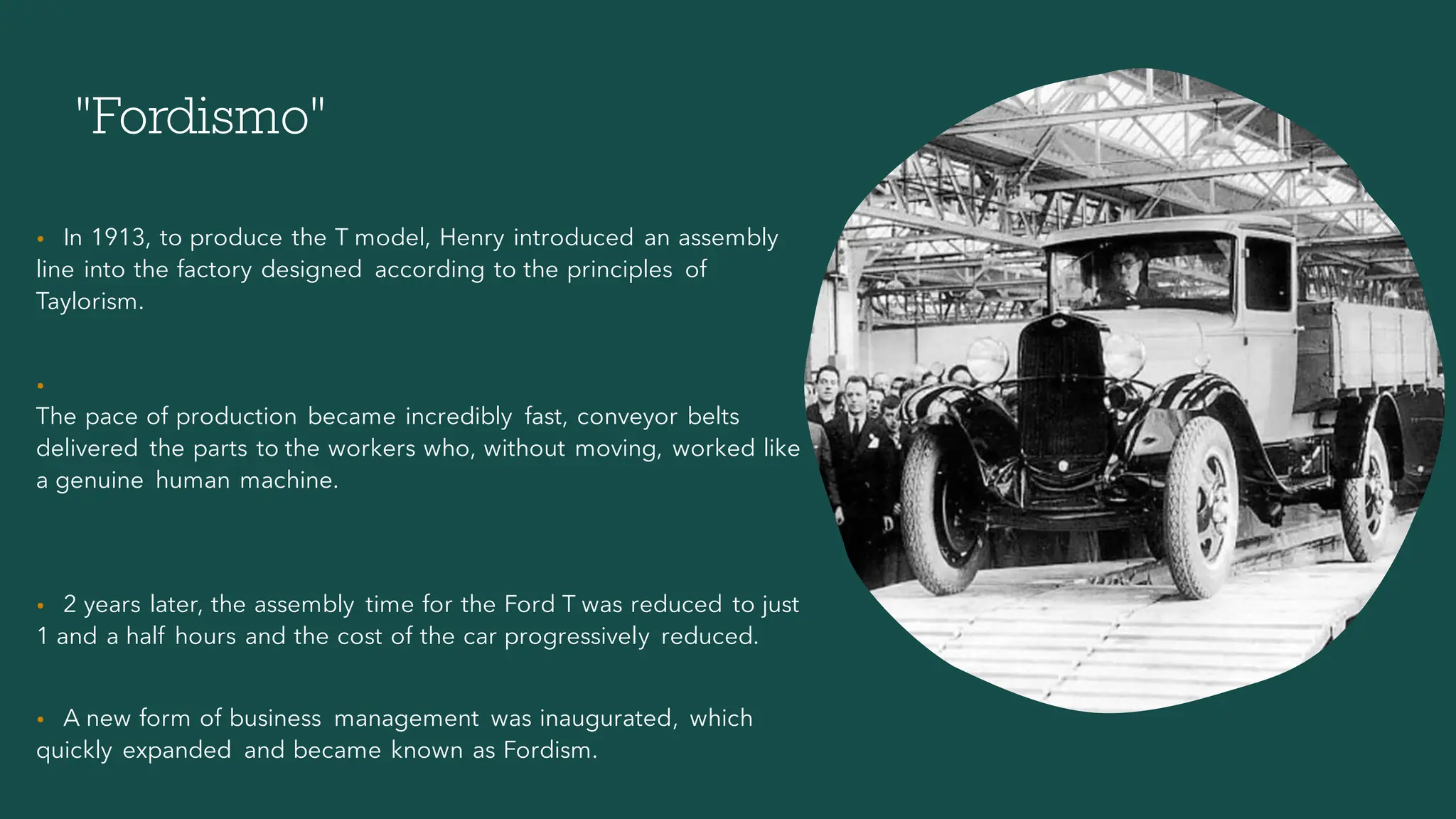 Henry Ford e o Fordismo, Ford Motor Company EUA work | PDF