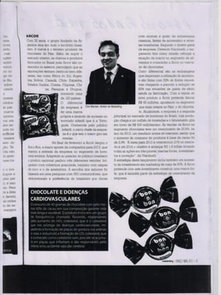 Marketing do Chocolate Arcor | PDF