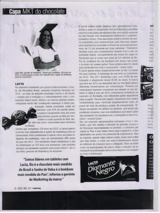 Marketing do Chocolate Lacta | PDF