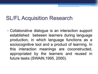 EFL collaborative learning in the virtual environment in the light of ...