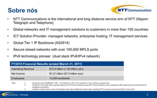 Apresentação Portuguesa 2011 Ntt V1 Dez | PDF