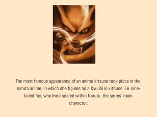 Kitsune, the mystical fox of Japanese mythology | PDF