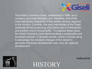 Apresentação actualizada giseli novo 2011 inglês | PPT