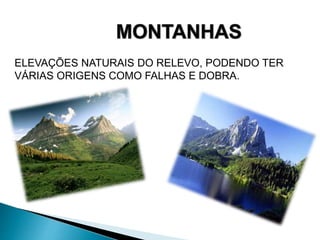 Formas de Relevo | PPTX