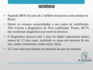Apresentação Espectro Autista - Doutor Jean | PDF
