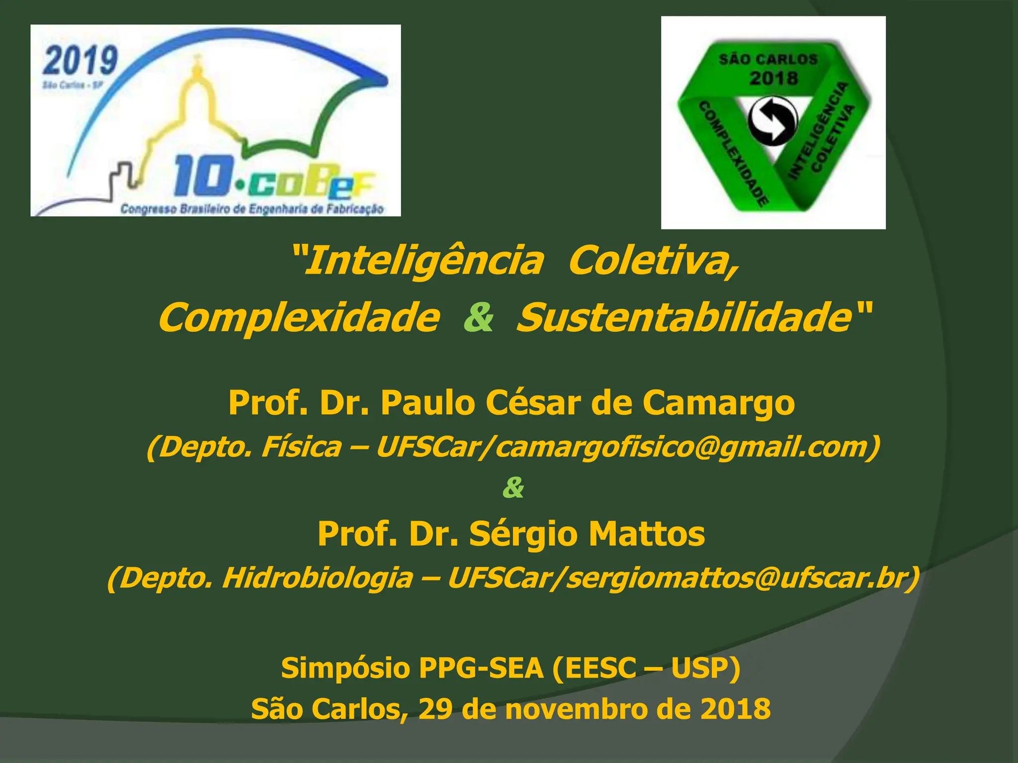 Apresentação Congressocobef2019ppt Eesc Ppt