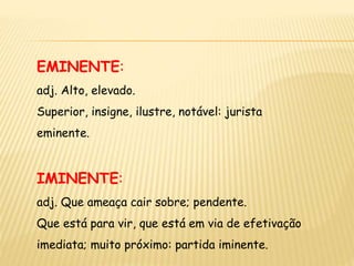 Apresentação de semântica | PPTX