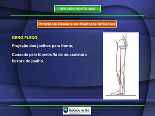 Apresentação desvios posturais | PPTX