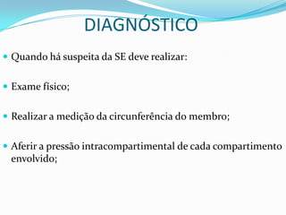Síndrome do esmagamento | PPTX