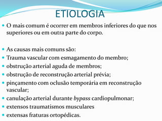 Síndrome do esmagamento | PPTX