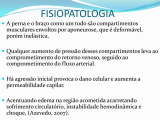 Síndrome do esmagamento | PPTX