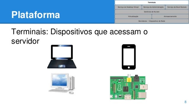 Especificação de plataforma DaaS para laboratórios de informática