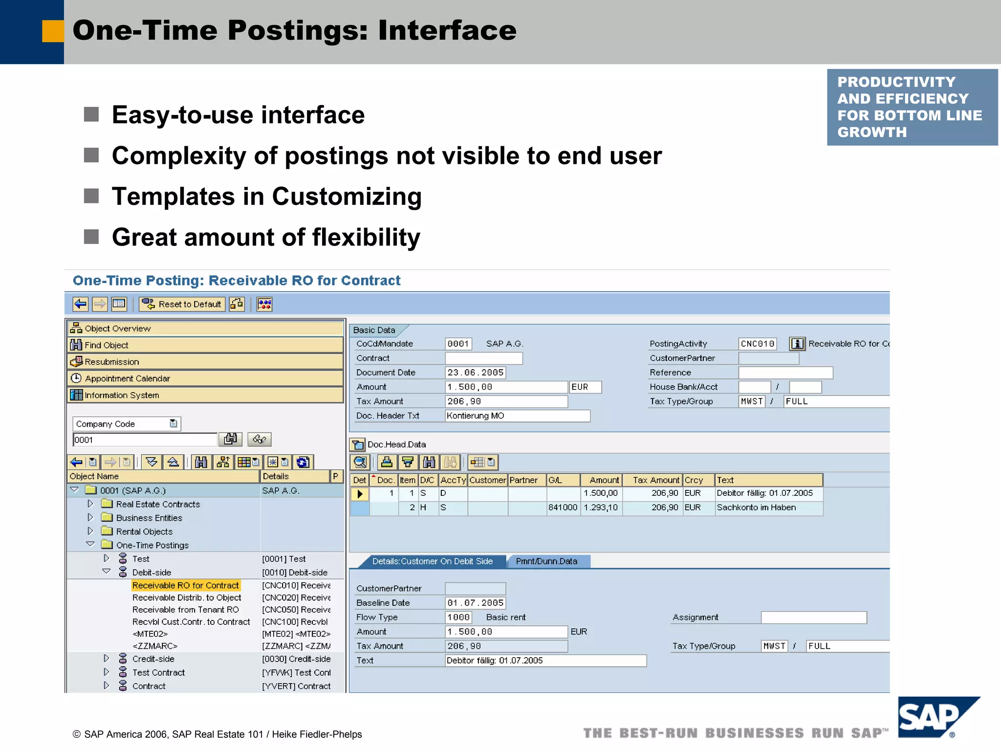 SAP Real Estate Beneficios | PDF